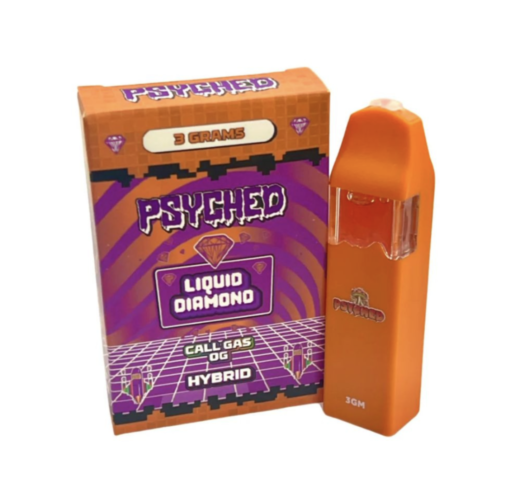 Psyched Liquid Diamonds Vape 3g THC-P - Official psyched vape